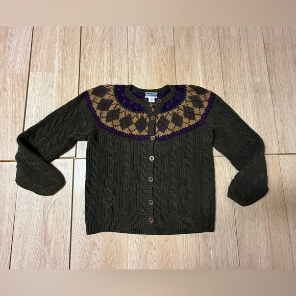 Pendleton | Sweaters | Vintage Pendleton Cable Knit Cotton Blend Cardigan | Poshmark